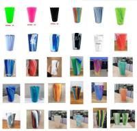China Sustainable Dye Color Tie-Dye Silicone Pint Glass for Parties Sports and Outdoors for sale