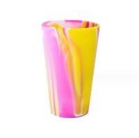 China Unbreakable Silicone Cup Stocked Silicone Wine Beer Drinking Cup for Outdoors and Coffee for sale