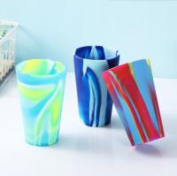 China Cups Saucers Drinkware Type Unbreakable Silicone Tumbler for Reusable Baby BPA Free for sale