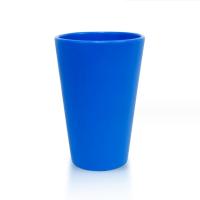 China 600ml Volume 100% Food Grade Mixed Solid Colors Unbreakable Silicone Drinking Water Wine Cup for Travel for sale