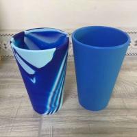 China Silicone Rubber Unbreakable Shot Glass Reusable Shatterproof Cup for Parties for sale
