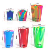 China 480ml Silicone Wine Glass Custom Logo Silicone Beer Mug Coffee Mug for sale