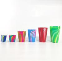 China 480ml Silicone Wine Glass Custom Logo Silicone Beer Mug Coffee Mug for sale