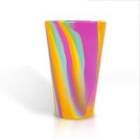 China Unbreakable Travel Mugs for Customized Logo Coffee Tea Drinking Cups Silicone Water Cup for sale