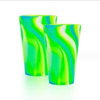 China Travel-Friendly Silicone Cup BPA-Free Unbreakable Mug for Wine and Beer Drinking for sale