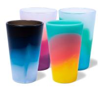 China Customized Silicone Coffee Mugs Tumbler Gift For Travel Coffee Mug With Handle Drinking Cup for sale