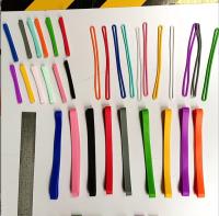 China Beach Towel Clips Silicone Rubber Bands Holder for Chair Towel Cutting Service for sale