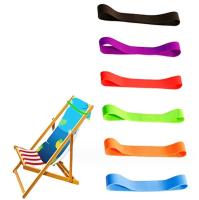 China Beach Chairs Cruise Rubber Elastic Towel Straps Holder for Vacation Beach Pool Lounge for sale