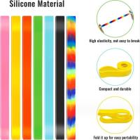 China Moulding Processing Service Custom Silicone Towel Bands for Outdoor Gear and Packing Chair for sale