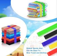 China Moulding Processing Service Custom Silicone Towel Bands for Outdoor Gear and Packing Chair for sale