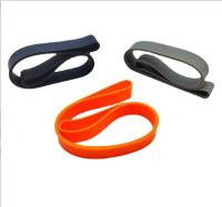 China Moulding Processing Service Custom Silicone Towel Bands for Outdoor Gear and Packing Chair for sale