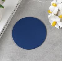 China Round Custom Printed Logo Coaster for Drink Cup Mat Soft PVC Coaster in Durable Material for sale