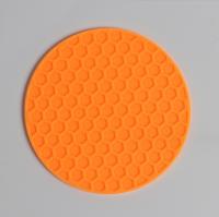 China Creative Honeycomb Cup Coaster for Insulation and Anti-slip Silicone Cup Cushion for sale