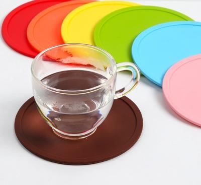 China Eco-Friendly Silicone Drink Coasters Personalized for Home Office and Restaurant Needs for sale