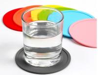 China Eco-Friendly Silicone Drink Coasters Personalized for Home Office and Restaurant Needs for sale