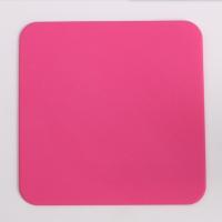 China Square Colorful Silicone Non-slip Drink Coasters Cup Pad Mat for Hot and Cold Drinks for sale