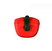 China Cutting Service Silicone Portable Dog Treat Bag with Magnetic Closure and Waist Clip Pouch for sale
