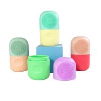 China Silicone Facial Cube Eyes Neck Skin Care Ice Roller For Face Sustainable Ice Cream Tools for sale