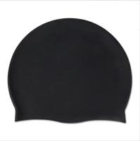 China Professional Silicone Swimming Cap with Colored Silkscreen Printing and Moulding Service for sale