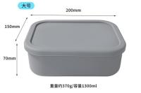 China Freshness Preservation BPA Free Silicone Sealed Storage Box for Kids Silicone Bento Box for sale