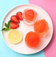 China Advanced 3D Rose Flower Ice Mold Maker Plastic Molds for Ice Cream Tools for sale