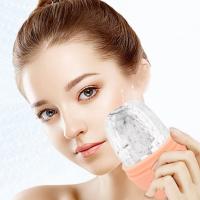 China Silicone Facial Skin Care Tools Contour Massage Roller Ice Globes Ball For Face Stocked for sale