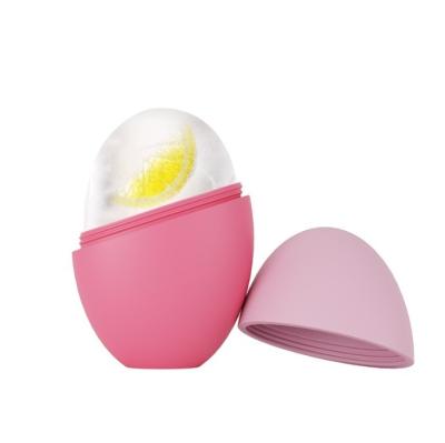 China Ice Face Roller Skin Care Gua Sha Tool Silicone Facial Ice Globe Mold for Face Massage for sale
