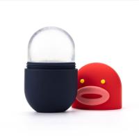 China Effortlessly Cool Skin with Silicone Ice Roller Cube Sustainable Ice Cream Tools for sale