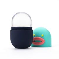China Effortlessly Cool Skin with Silicone Ice Roller Cube Sustainable Ice Cream Tools for sale
