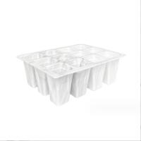 China Reusable Silicone Plastic Nursery Tray for Eco-Friendly Flower Pot Germination for sale
