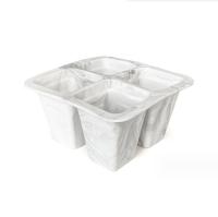 China Not Coated Silicone Nursery Plant Flower Tray for Reusable Seed Starter Germination for sale