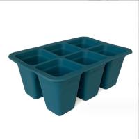 China Convenient Planting with Reusable Silicone Seed Starting Trays and Nursery Trays Lids for sale