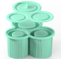 China Convenient Hollow Cylinder Ice Maker for 20-40 oz Tumbler Cups Silicone Material for sale