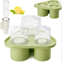 China Silicone Mold Ice Cube Tray for Tumbler Cup Kitchen Accessories Bar Ice Cream Makers for sale