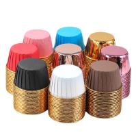 China High Temperature Resistant Rolling Mouth Muffin Cup Cake Baking Molds Multi Colour for sale