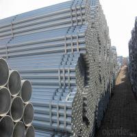 China DC520 Z160 Galvanised Steel Round Tube 90mm OD 6mm Steel Pipe Hot Dipped for sale