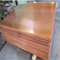 China H60 ASTM Flat Copper Sheet Plate 0.7mm Thick For Auto Manufacturing for sale