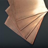 China T3 SUS Solid Copper Sheet Plate Polished 0.8mm Metal Color For Industry for sale