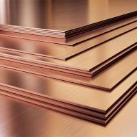 China Factory Soft Copper Sheet 0.5mm Thick H59 SUS Metal Color Flat Surface for sale