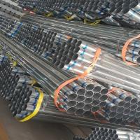 China DC53D Galvanized Steel Pipe Round Tube 90mm OD 8mm Thick Sliver White SUS for sale