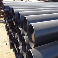 China 1.5mm Thin Wall Stainless Steel Tube 12m Length 3 Inch OD Q345B Black Carbon Steel Pipe for sale