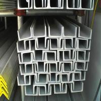 China EN 304 Stainless Steel Channel Beam 6.5mm Hot Rolled Building Use Sliver Color for sale