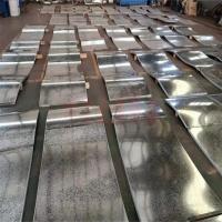 China SPCC Galvanized Steel Sheets EN10214 80g Zinc Layer 1500*6000mm 3mm Sliver Surface for sale