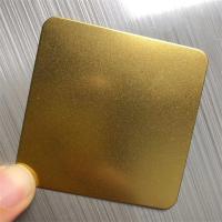 China ASME 304 Stainless Steel Color Sheets Plates 1219*2438mm Size 0.9mm Thickness for sale