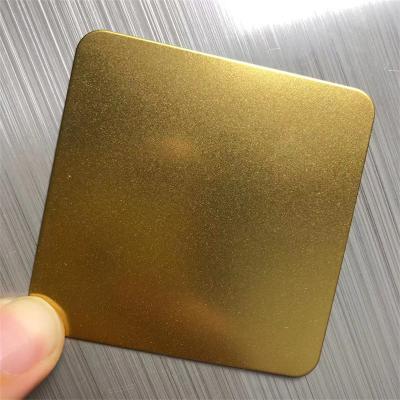 China ASME 304 Stainless Steel Color Sheets Plates 1219*2438mm Size 0.9mm Thickness for sale