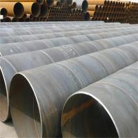 China Welded Spiral Steel Pipes MS Piping EN10219 350mm OD 9.5mm Customization Available for sale