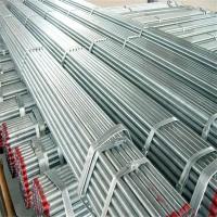 China Highly Durable Galvanized Steel DC51D Pipes 48mm  For Etc. Applications for sale