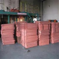 China Copper Cathode T1 T2 T3 Grade C110 Copper Plate ASTM 4mm 5mm Thickness Red 99.99% for sale