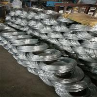 China Coil Hot Dipped Galvanized Cable Wire 0.7mm Thickness GI Round Rod for sale