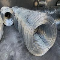 China Standard MTC Certification Galvanized Steel Wires Zinc Coating Of 15g/m2-600g/m2 for sale